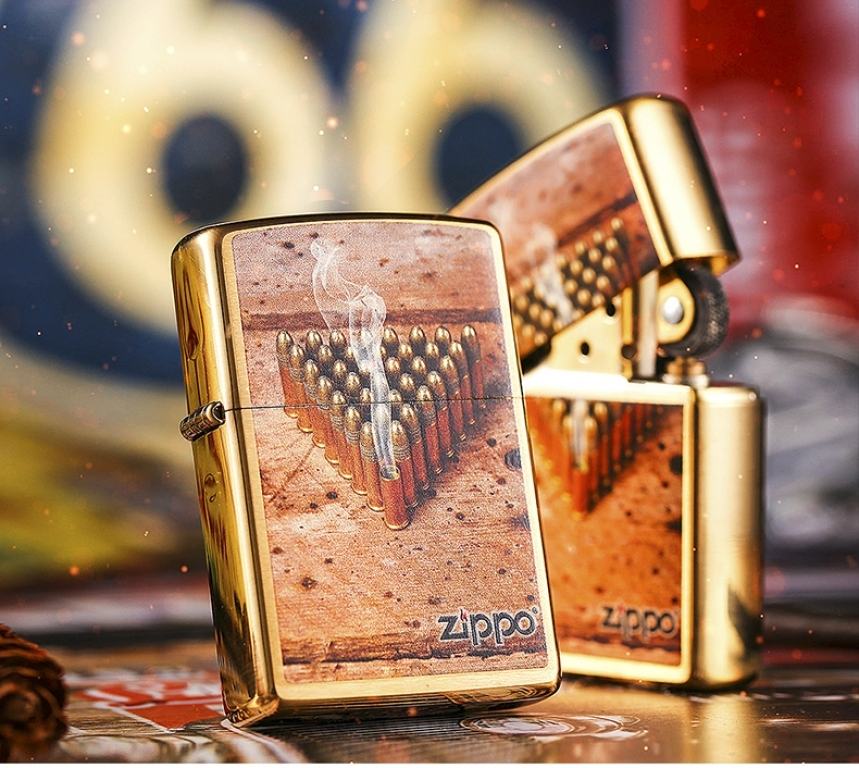 Bật lửa Zippo phiên bản Authentic Bullets Fly